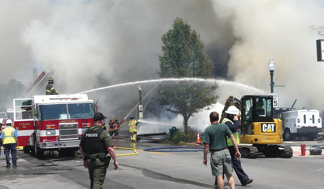 Explosion rocks Tyrone | News, Sports, Jobs - Altoona Mirror